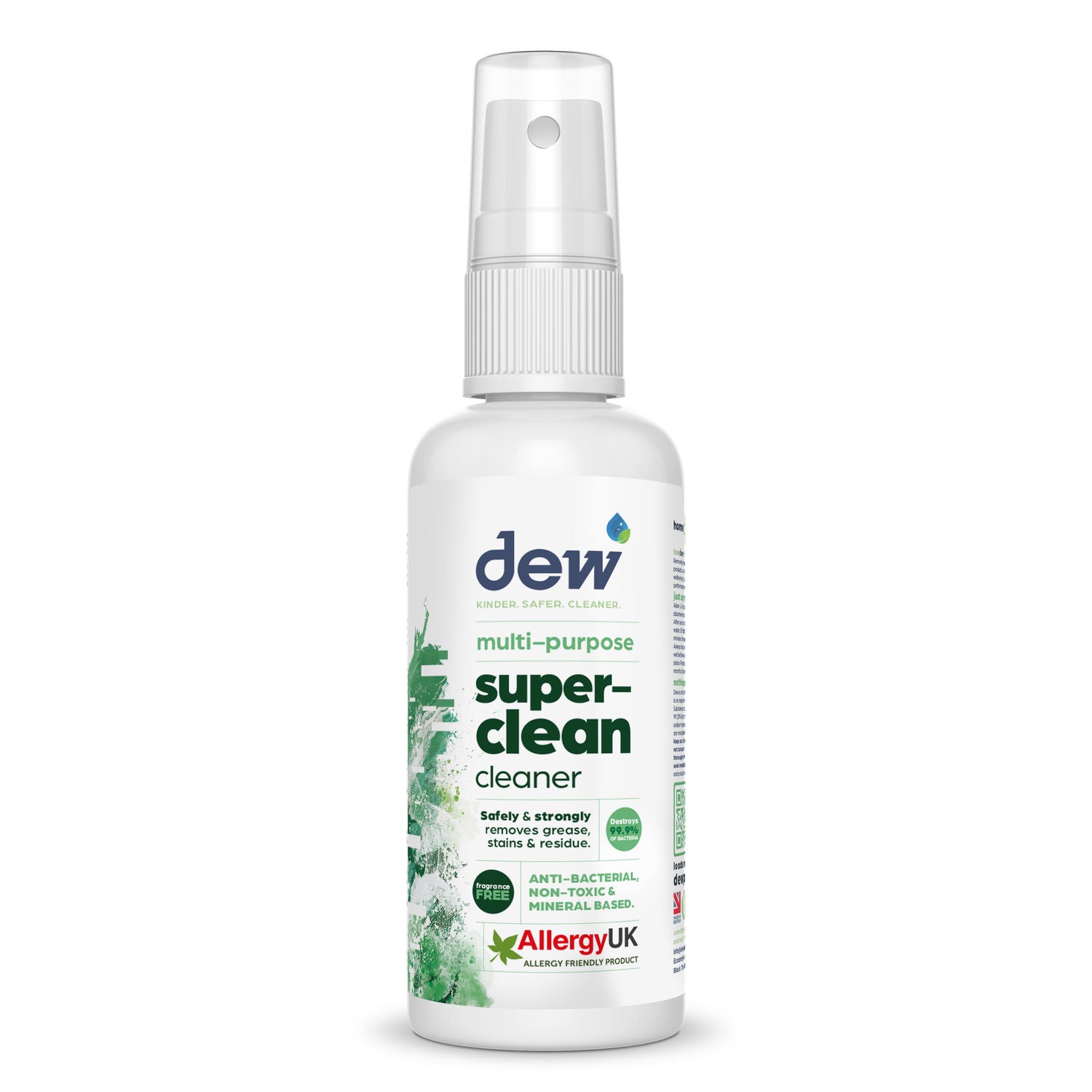 Dew Superclean Fragrance-Free Cleaner 65ml | babaloo