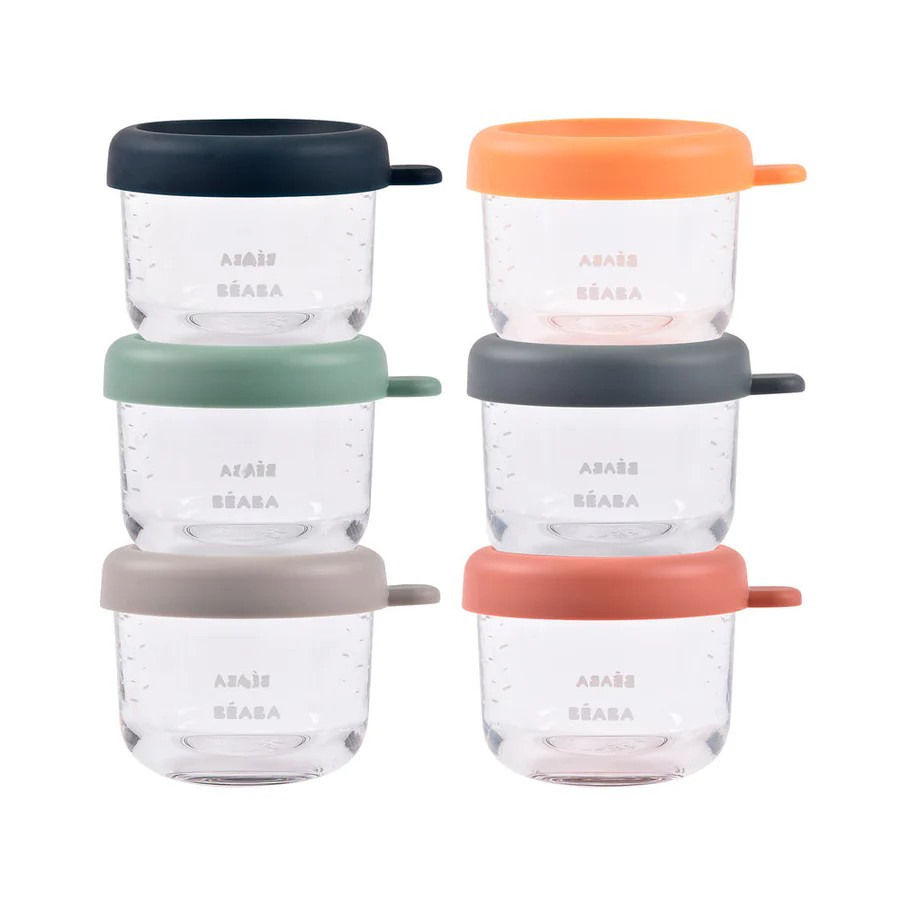 Beaba Glass Jars 6 Pack – 150ml | babaloo